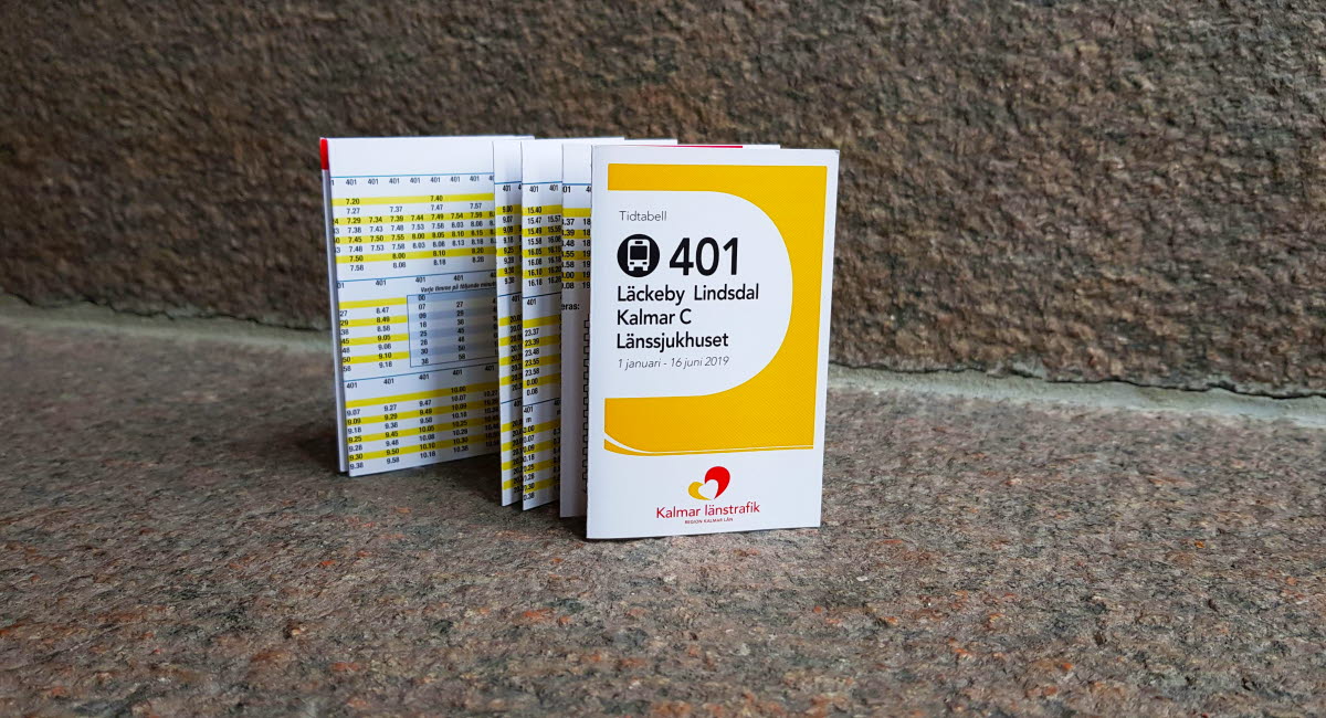 Tidtabeller - Regional utveckling Kalmar län